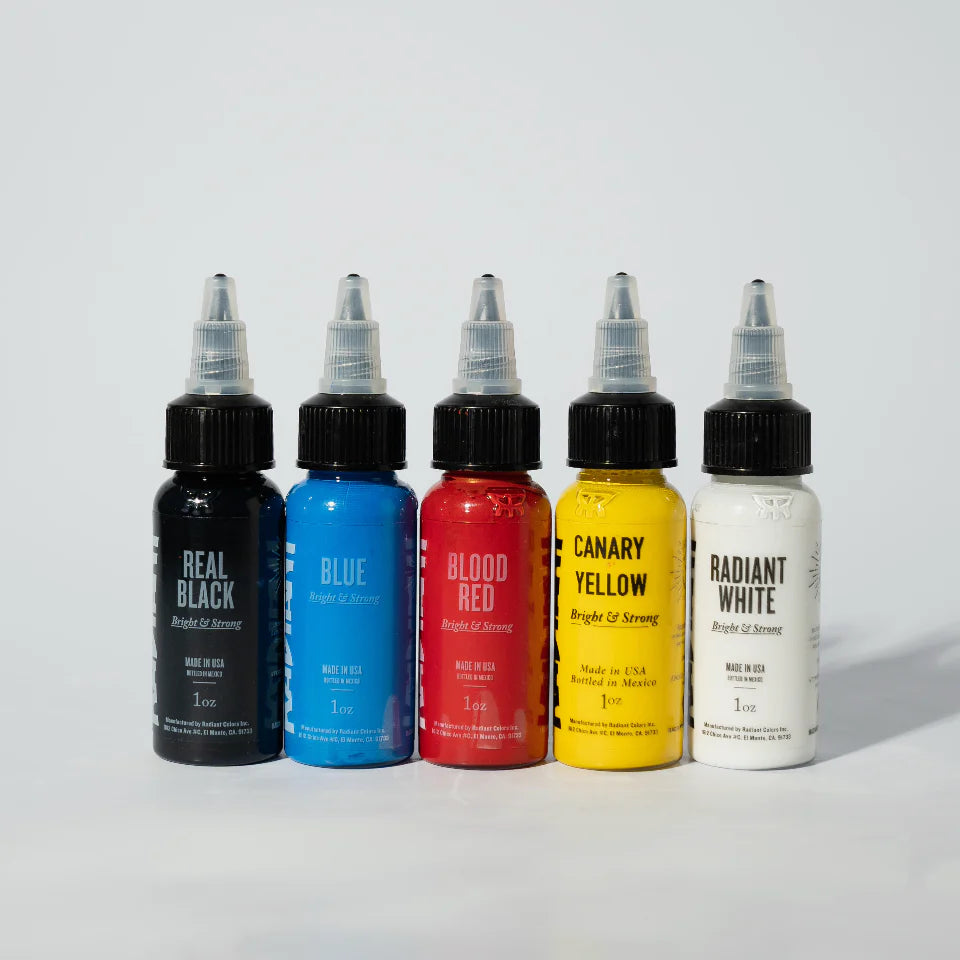 Primary Ink Set - Radiant Colors – Melbourne Tattoo Supplies