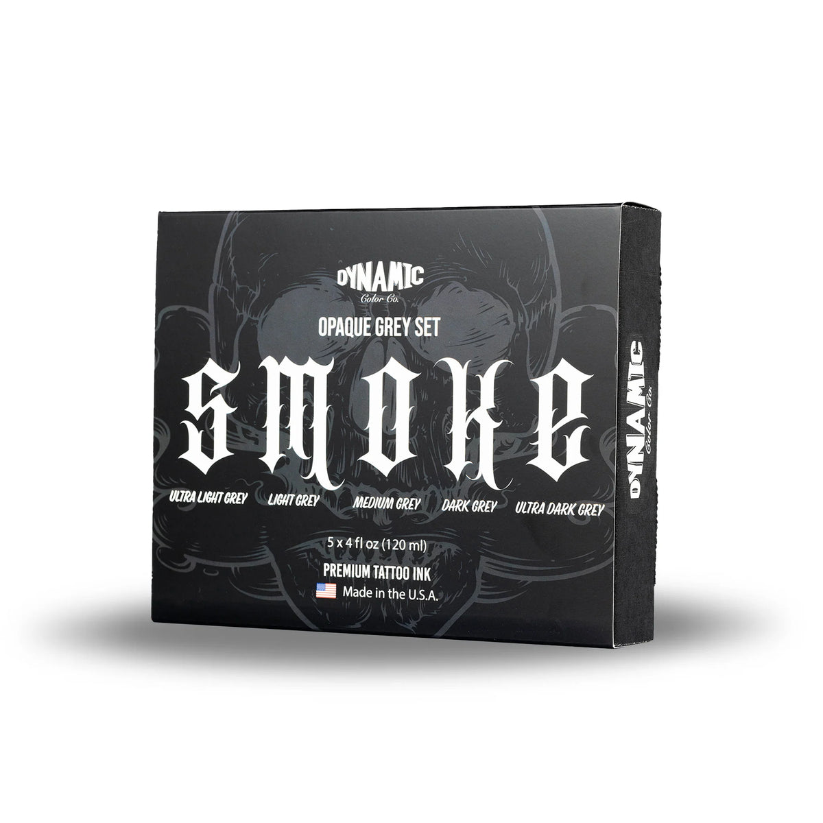 Dynamic Smoke Opaque Grey ink set – Melbourne Tattoo Supplies