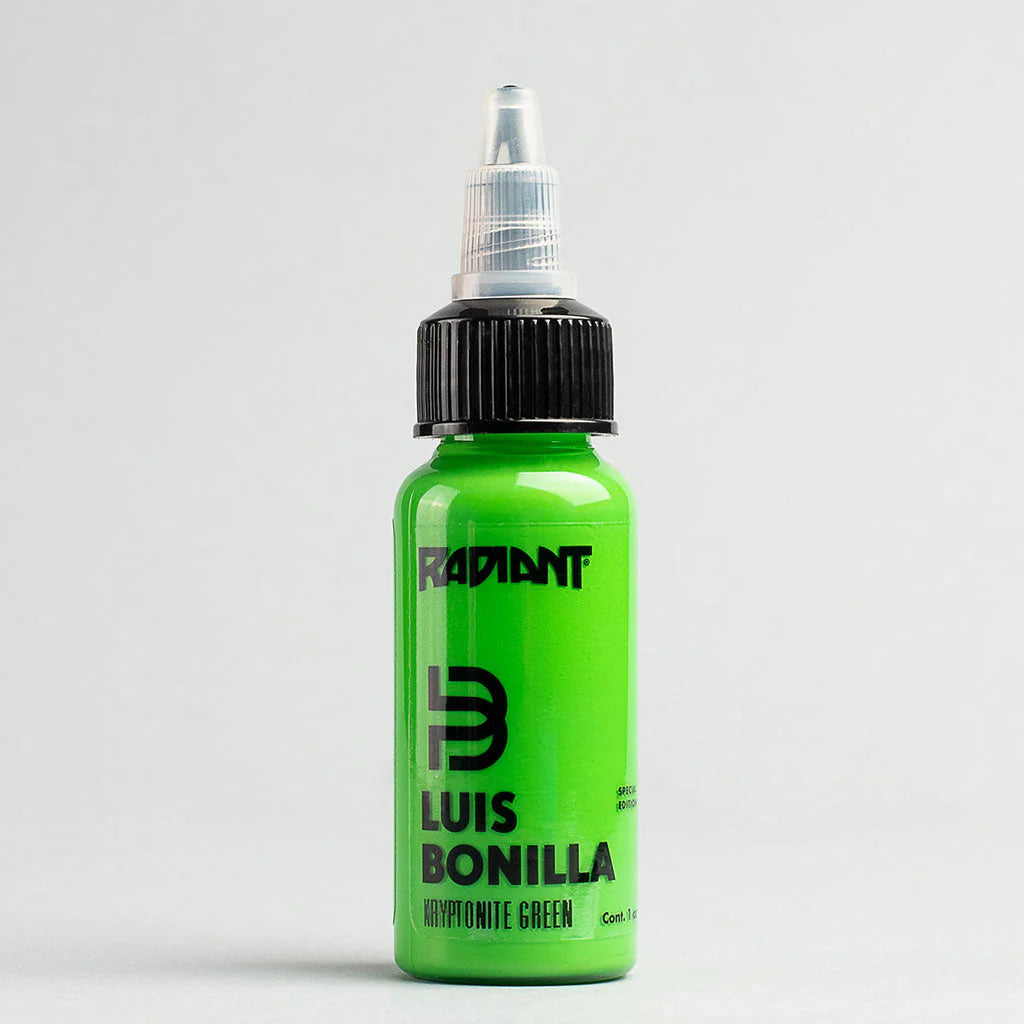 KRYPTONITE GREEN - RADIANT LUIS BONILLA SERIES – Melbourne Tattoo Supplies