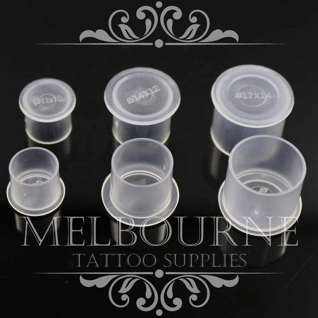 Ink Cups - Flat base caps