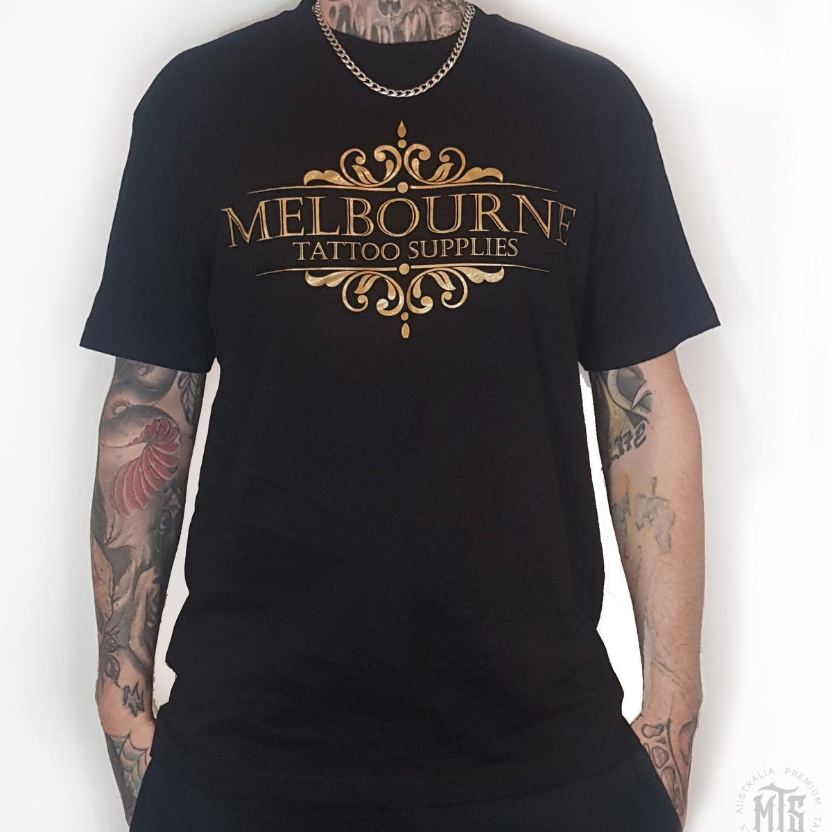 MTS Classic logo Tee – Melbourne Tattoo Supplies
